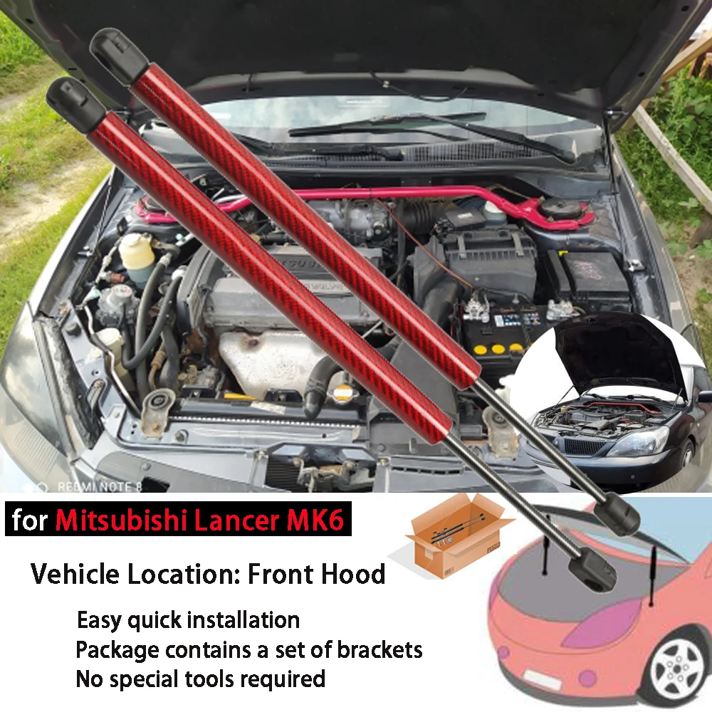 For Mitsubishi Lancer (cedia) Mk6 2000-2010 For Lioncel Ii Front Bonnet ...