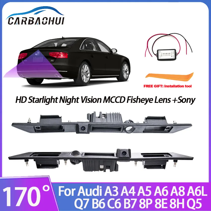 car camera for Audi A3 A4 A6L A8L A8 Q7 A4 B6 C6 B7 8P 8E 8H Q5 Q7 Car ...