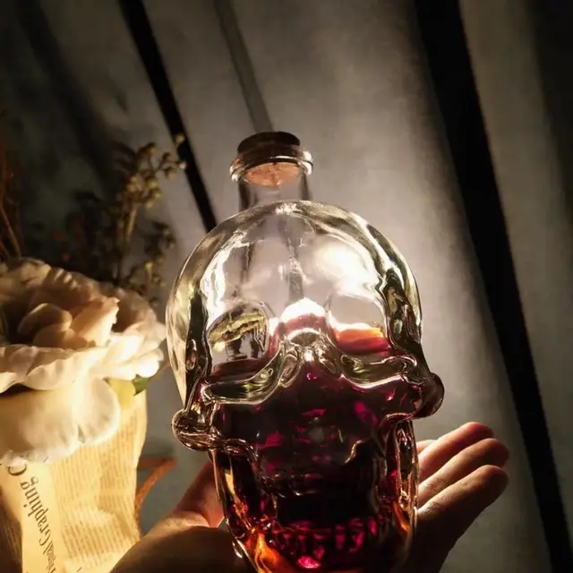 Realistic Skull-Shaped Ice Cubes with our 3D Skull Silicone Mold