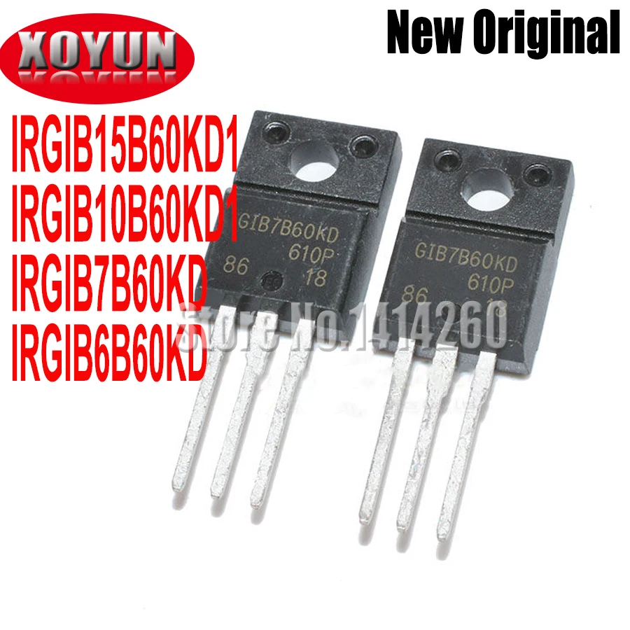5pieces/lot IRGIB15B60KD1 IRGIB10B60KD1 IRGIB7B60KD IRGIB6B60KD ...