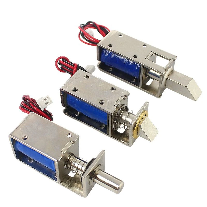 Small Electric Lock Electromagnetic Door Lock Dc 12v 24v Magnetic Lock ...
