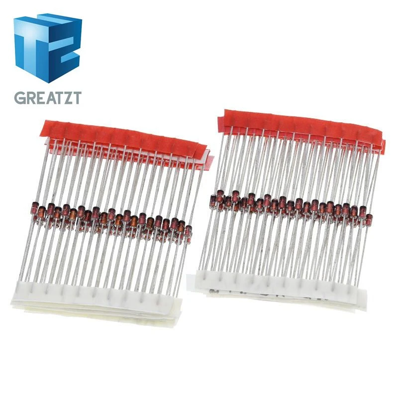 GREATZT 140PCS 14values*10pcs=140pcs 1W Zener diode kit DO 41 3.3V 30V component diy kit|Diodes ...