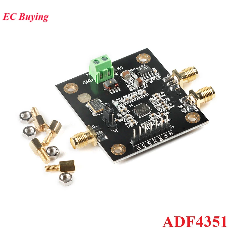 Adf4351 Phase-locked Loop Module Broadband 35m-4.4ghz Rf Signal Source ...