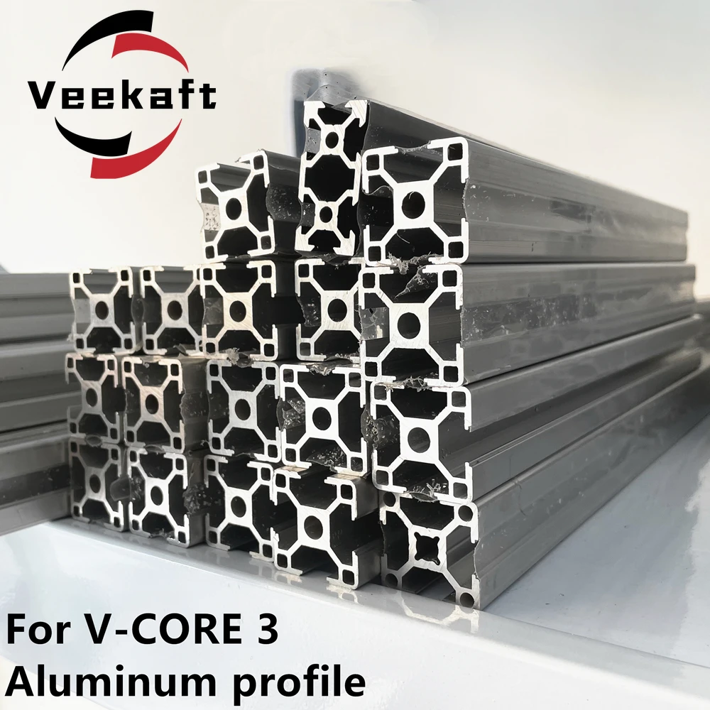 V-core 3 Packages Black 3030 European Standard Anodized Aluminum ...