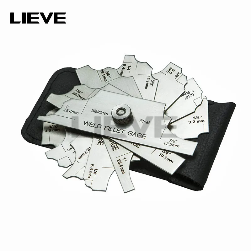 7piece Fillet Weld Set Gage Rl Gauge Welding Inspection Test Ulnar ...
