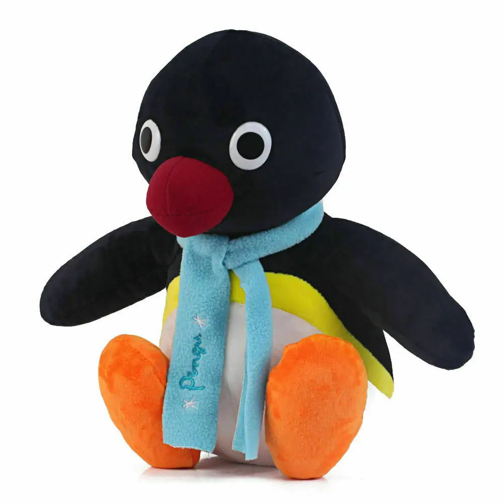 Pingüino Pingu Brother muñeco de peluche animales de peluche juguete 10 ...