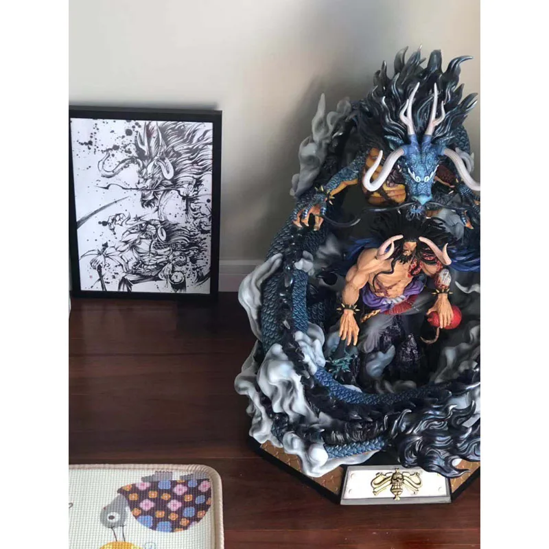 ONE PIECE Statue The Straw Hat Pirates Bust Three kind of KAIDO Full ...