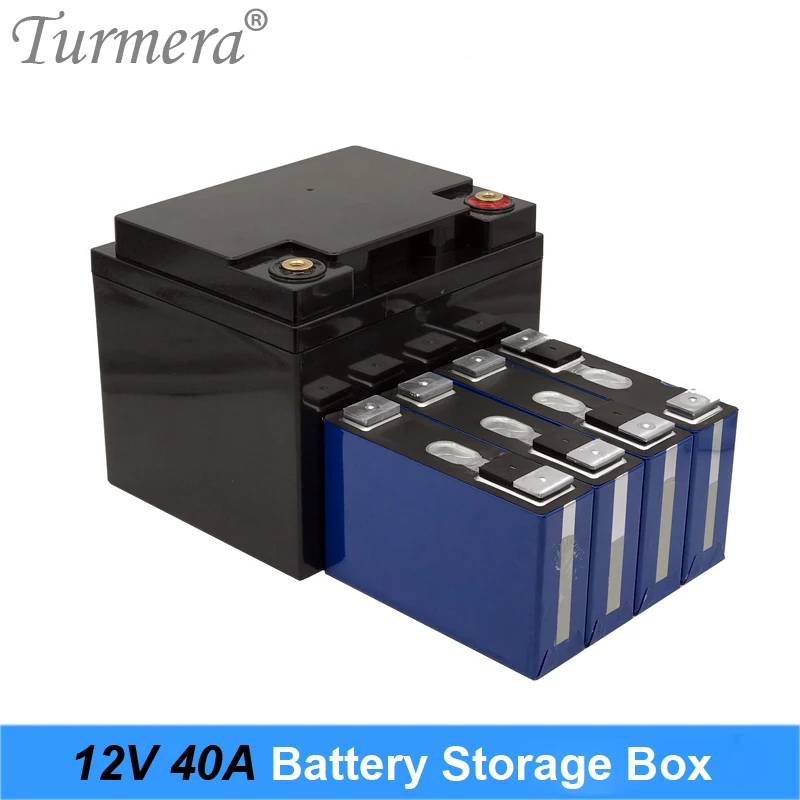 Turmera-12V-Battery-Storage-Box-for-3-2V-Lifepo4-Battery-Use-Can-Build ...