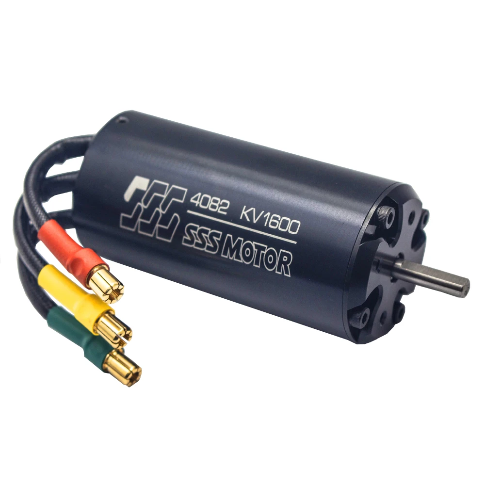 SSS 4082 1600KV/2000KV Brushless Motor 5000W 4082mm 1/8 for car Boat ...