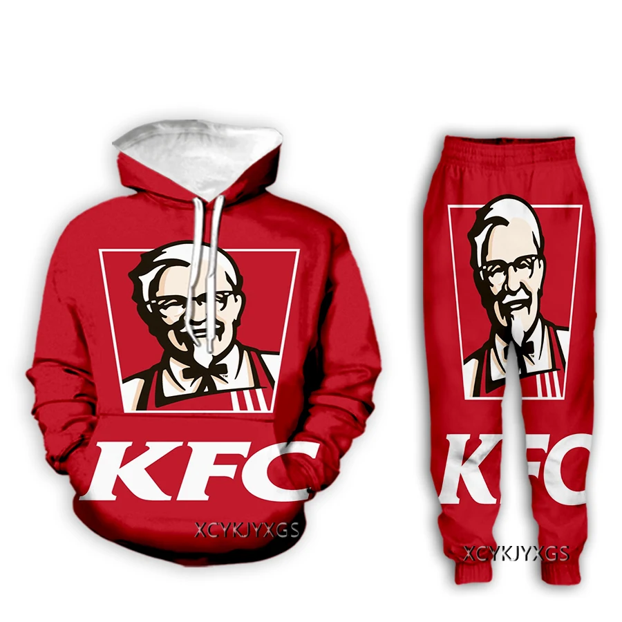 xinchenyuan-KFC-3D-Printed-Clothing-Long-Sleeve-Fashion-Sweatshirt ...