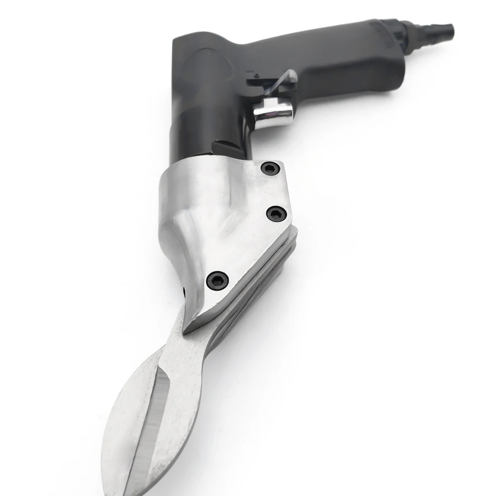 Handheld Air Scissors 2500rpm Pneumatic Bent Handle Pistol Metal Shear ...