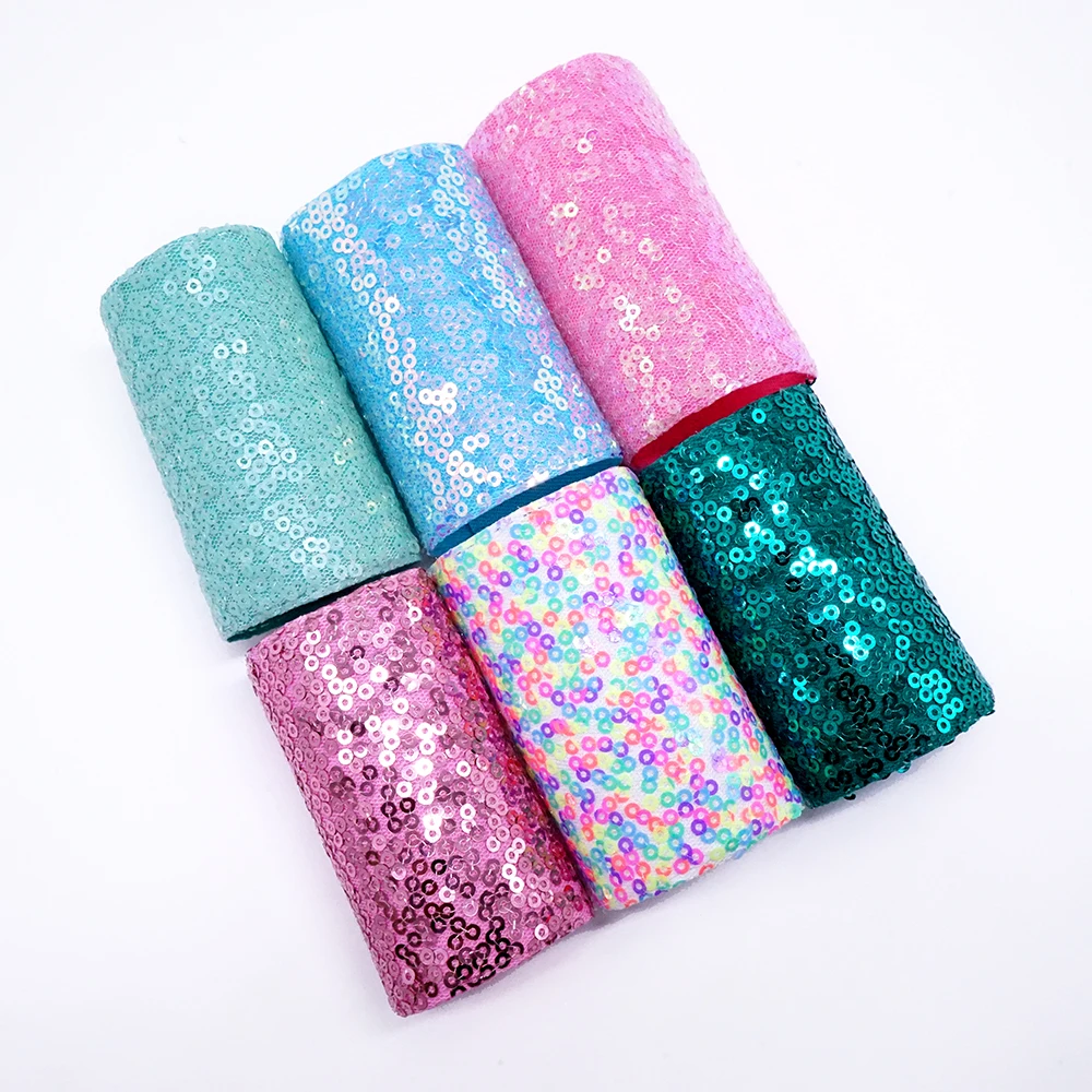 Top Ribbon 5 yard/roll 3 inch 75MM Reversible Sequin Ribbon|Ribbons ...