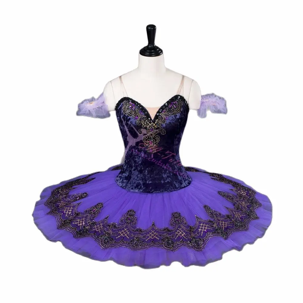adult purple professional ballet tutu pancake classical performance ...