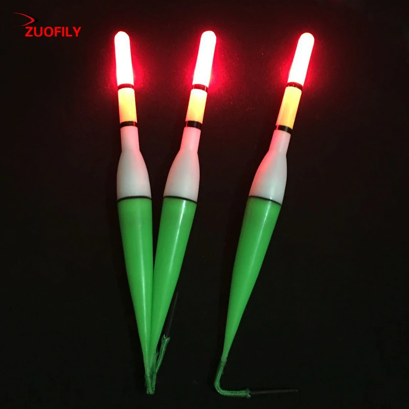 1pcs Fishing Float LED Electric Float Light + Battery Deep Water Float ...