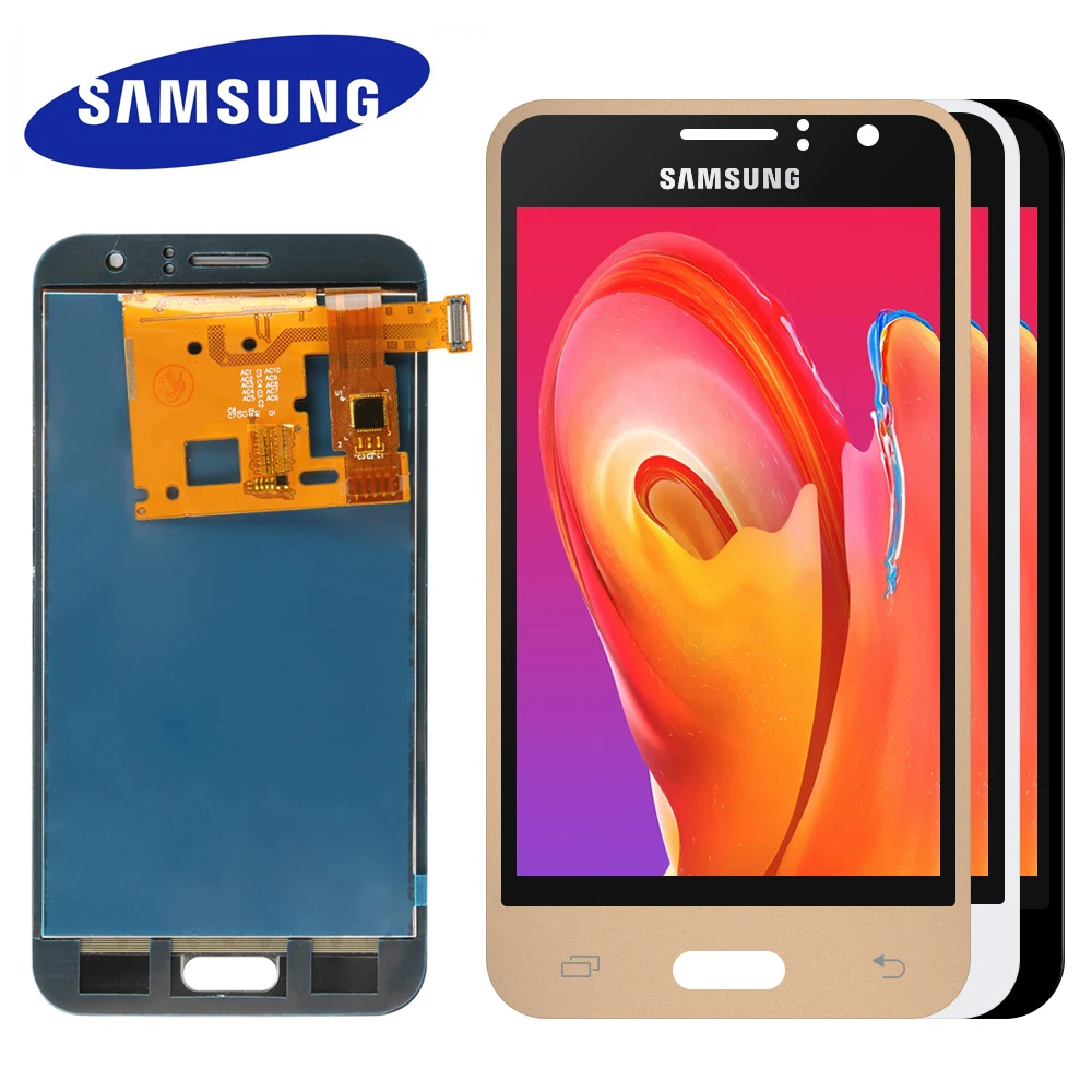5ชิ้น/ล็อต J120f Lcd สำหรับ SAMSUNG GALAXY J1 2016 LCD J120 J120f J120M ...