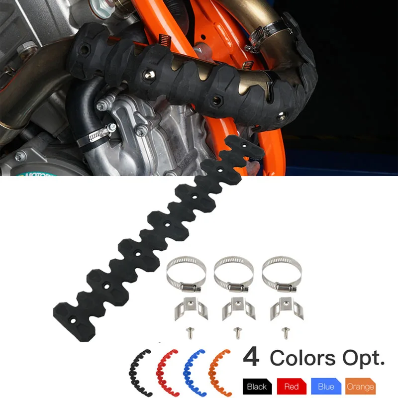 4 Stroke Exhaust Heat Shield Muffler Guard Protector Cover For KTM SXF ...