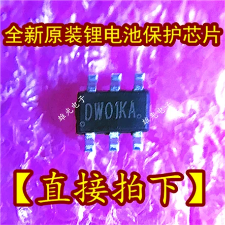 10PCS DW01 DWO1 DW01KA SOT23 6 New and original|Integrated Circuits ...