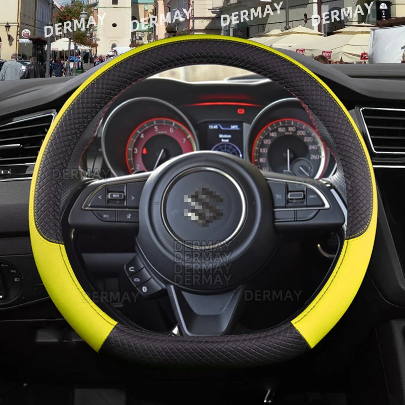 for-Suzuki-Swift-2017-2018-2019-2020-2021-DERMAY-Car-Steering-Wheel ...