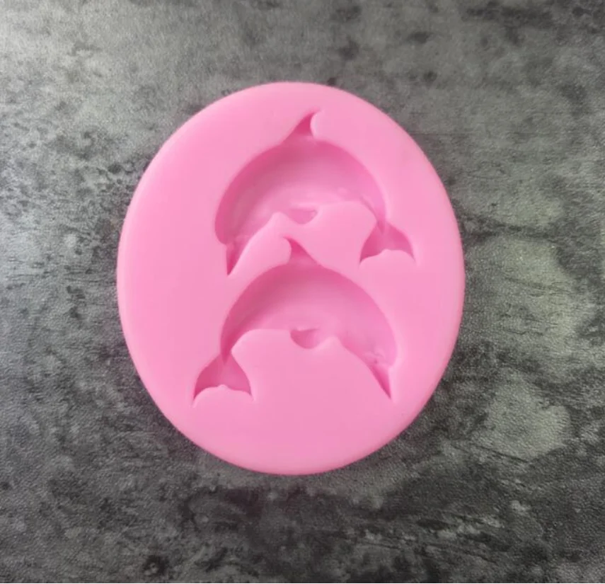 Dolphin-Fondant-Mold-DIY-Cake-Decorating-Tools-Cupcake-Candy-Polymer ...