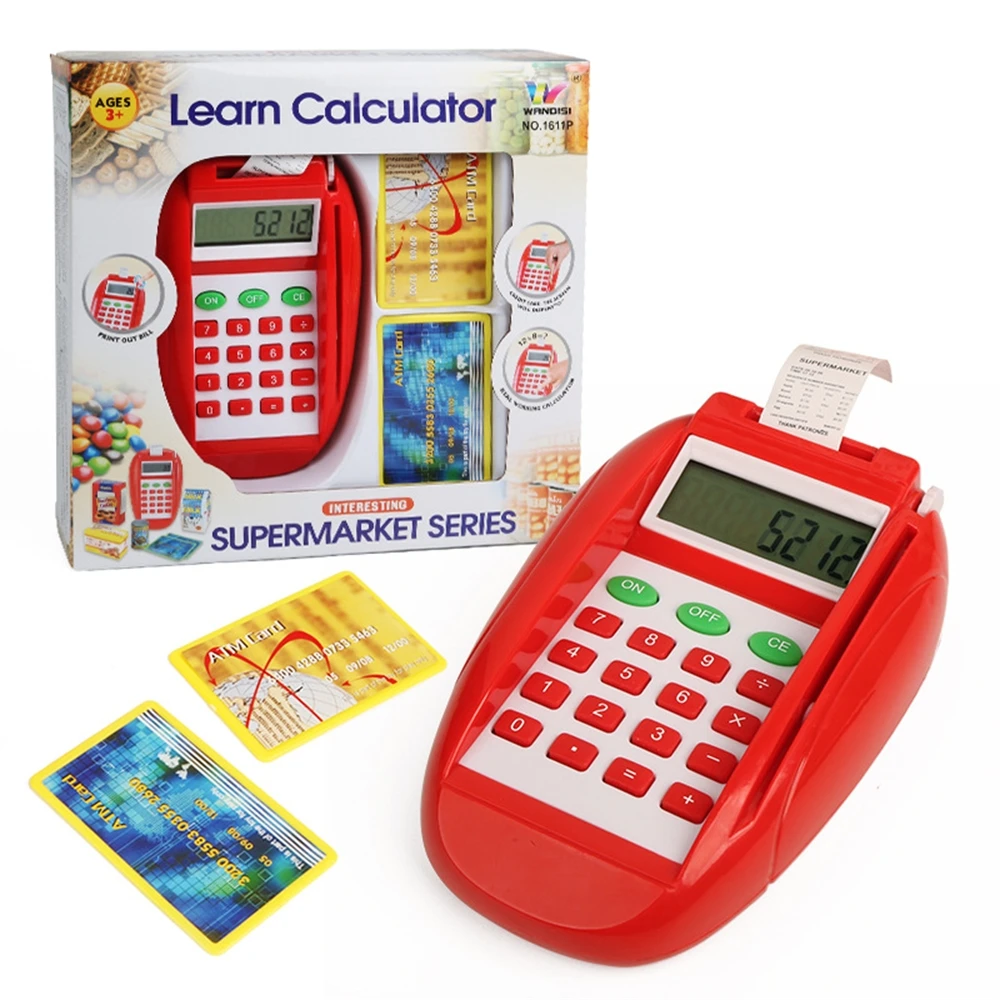 Children's Toy Supermarket Cashier Counter Simulation Exquisite Play ...