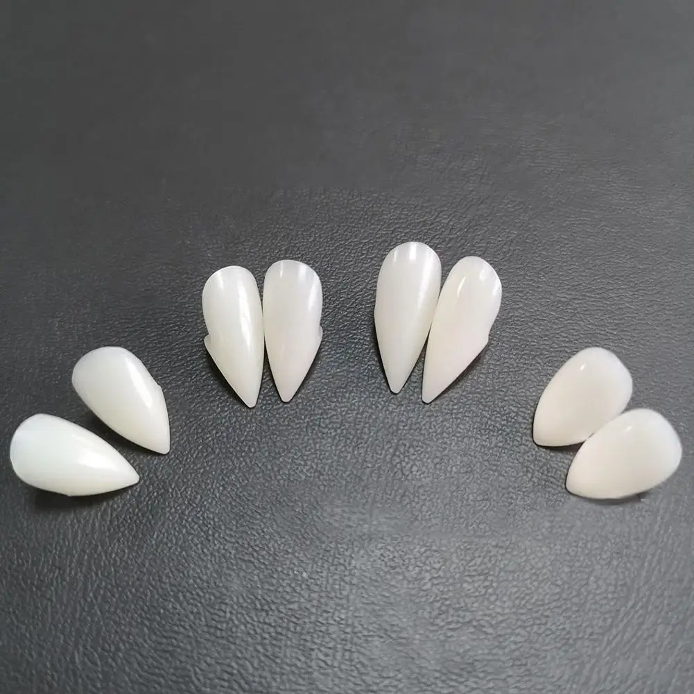 Vampire Teeth Fangs Dentures Props Halloween Costume Props Party Favors ...
