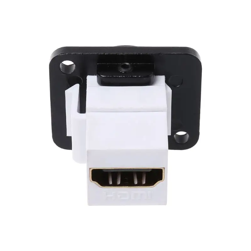 Prise électrique,Connecteur HDMI métallique Type D, Module femelle à ...