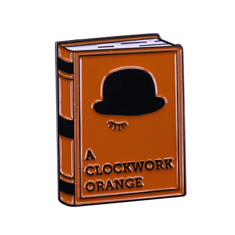 A Clockwork Orange Book Enamel Pin Show your love for both great ...