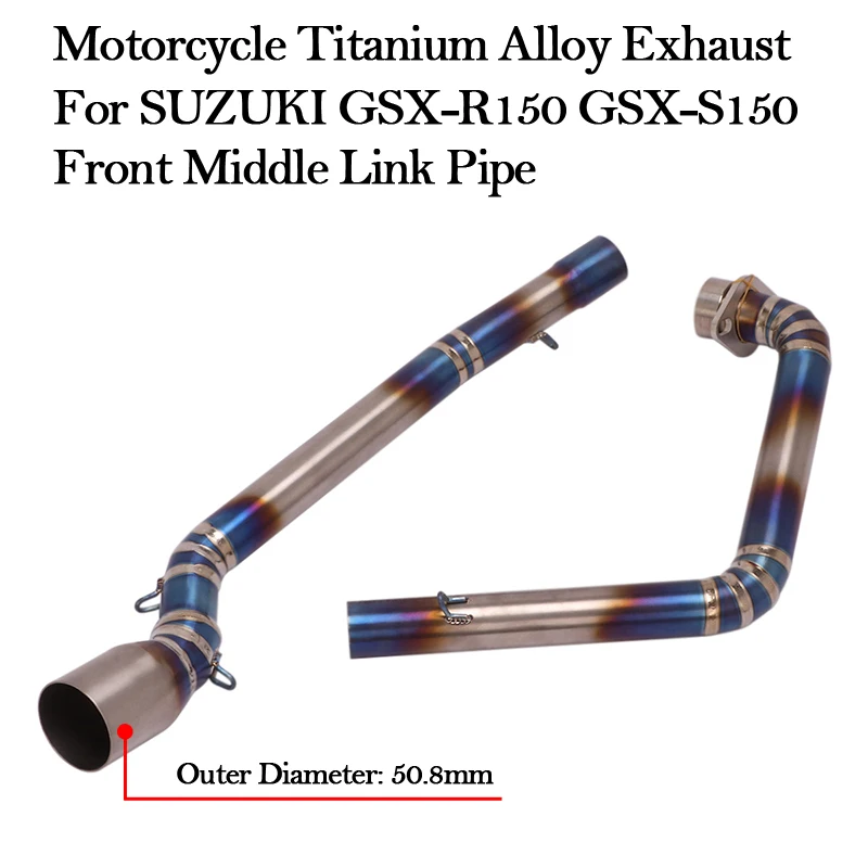 For SUZUKI GSX-R150 GSX-S150 GSX150R GSXR Motorcycle Titanium Alloy ...