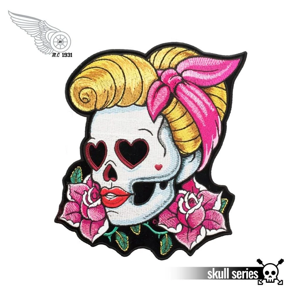 Sugar Skull Pin Up Drawing