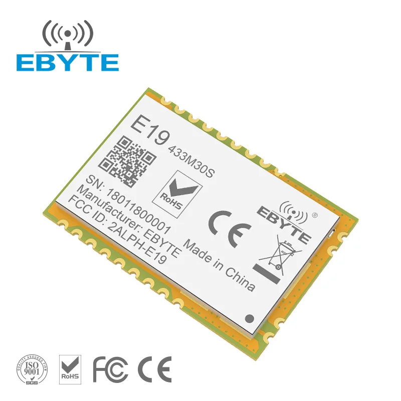 Sx1278 Pa Lna Lora Spread Spectrum Wireless Module Ebyte E19-433m30s ...