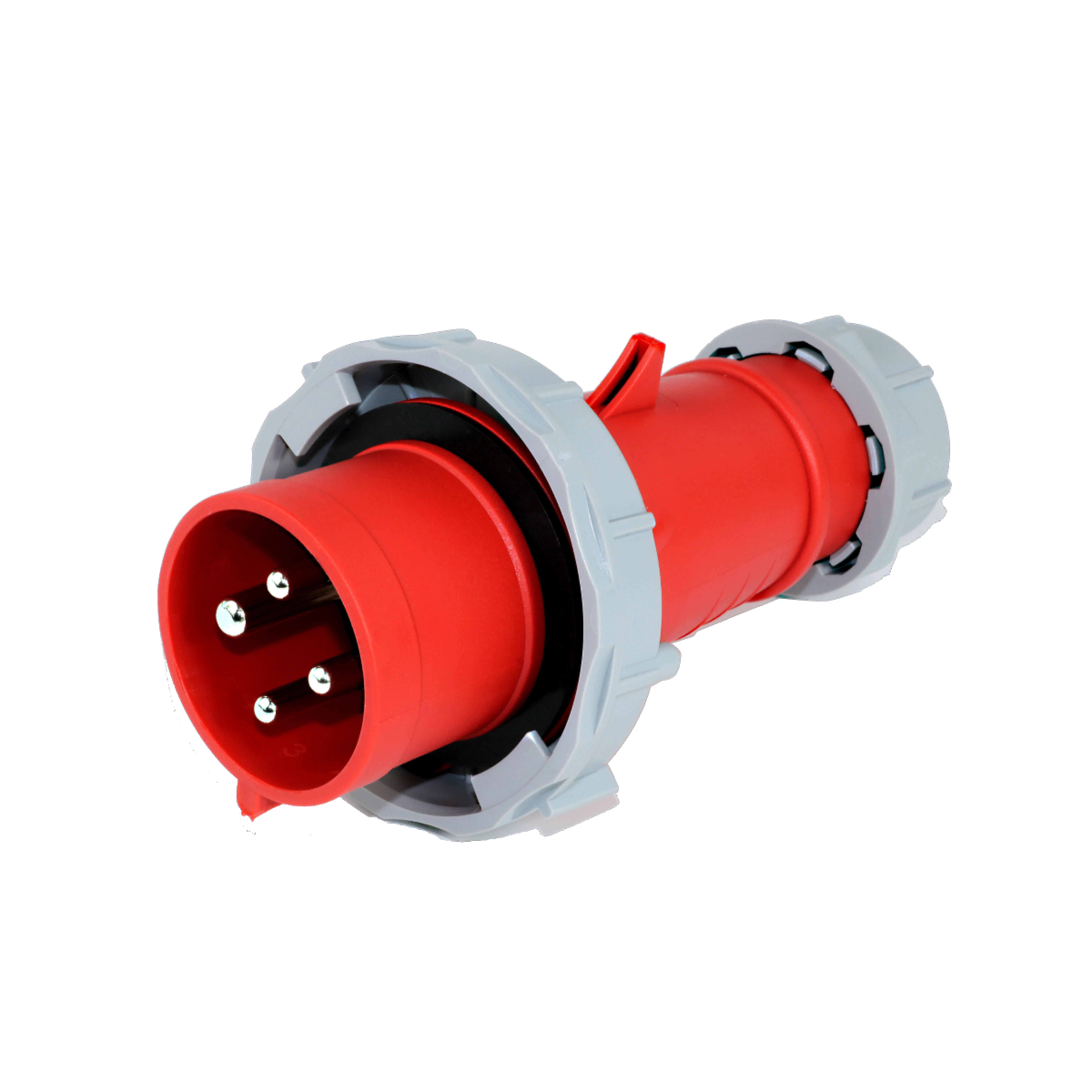 Plug 32a 3h 3P + e 440V IP67 three phase four core plug for industrial ...