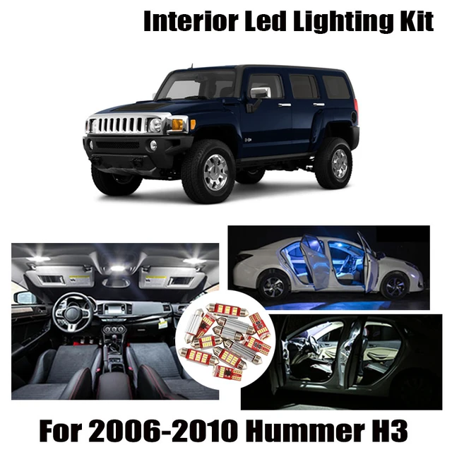 White Hummer H3 2007 Interior