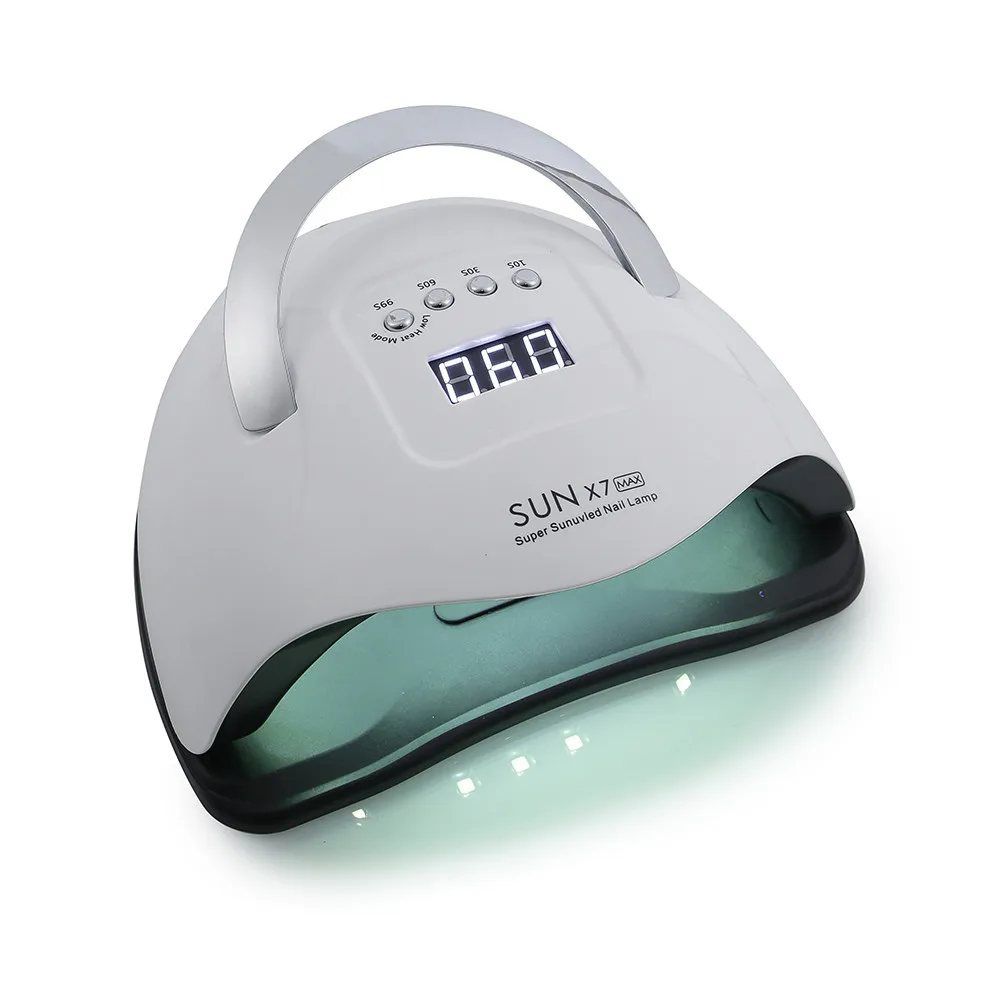 SUN X10 Max-Lampe sèche-ongles UV LED,pour vernis gel,manucure,écran LCD,45 perles,durcissement ...