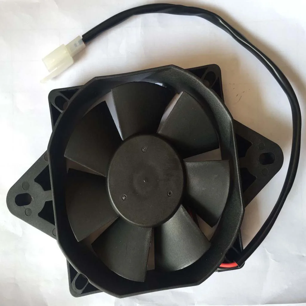 Universal Dirt Bike Motorcycle 12V Oil Cooler Electric Radiator Cooling ...