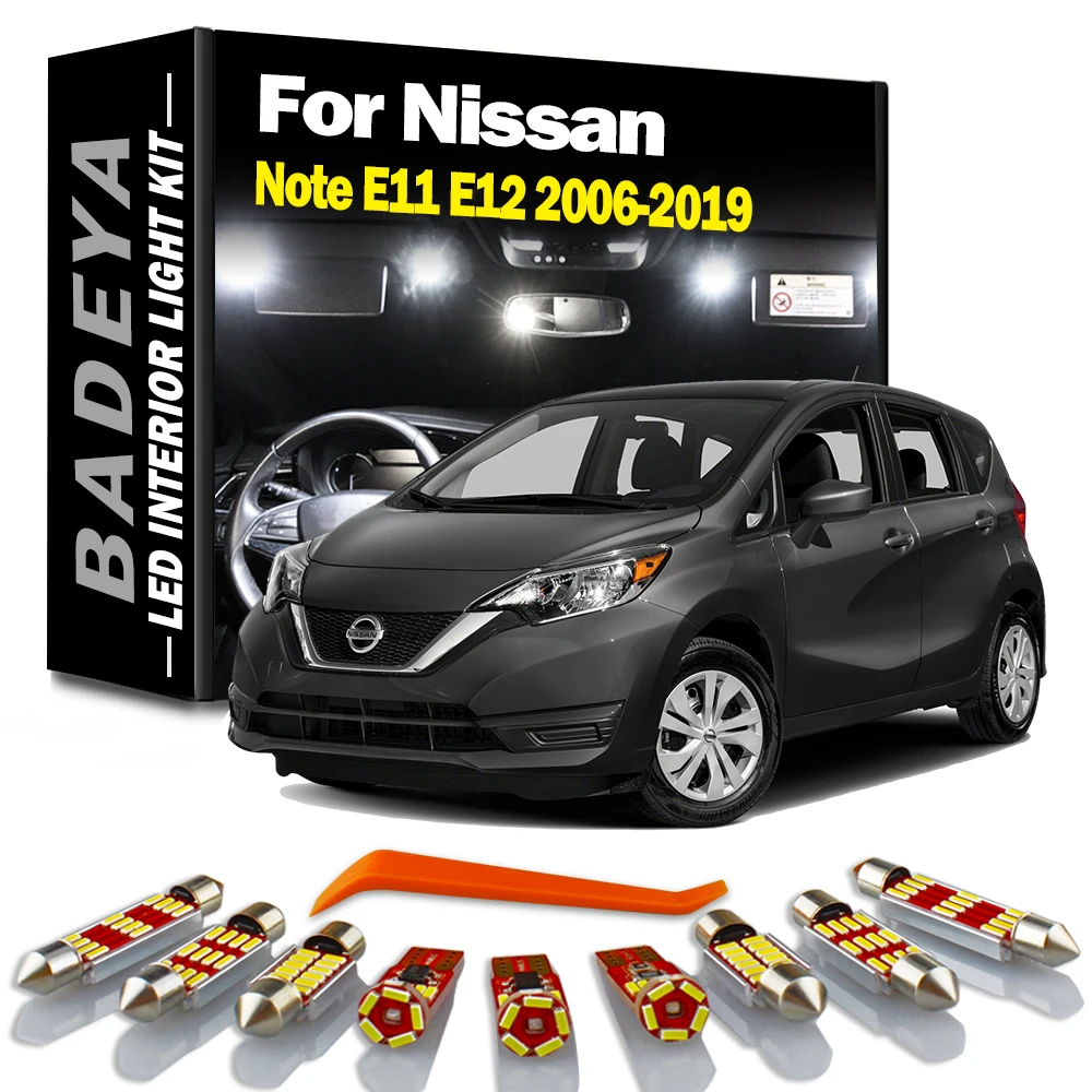 BADEYA Kit de luz LED para Interior de coche, accesorios de iluminación ...
