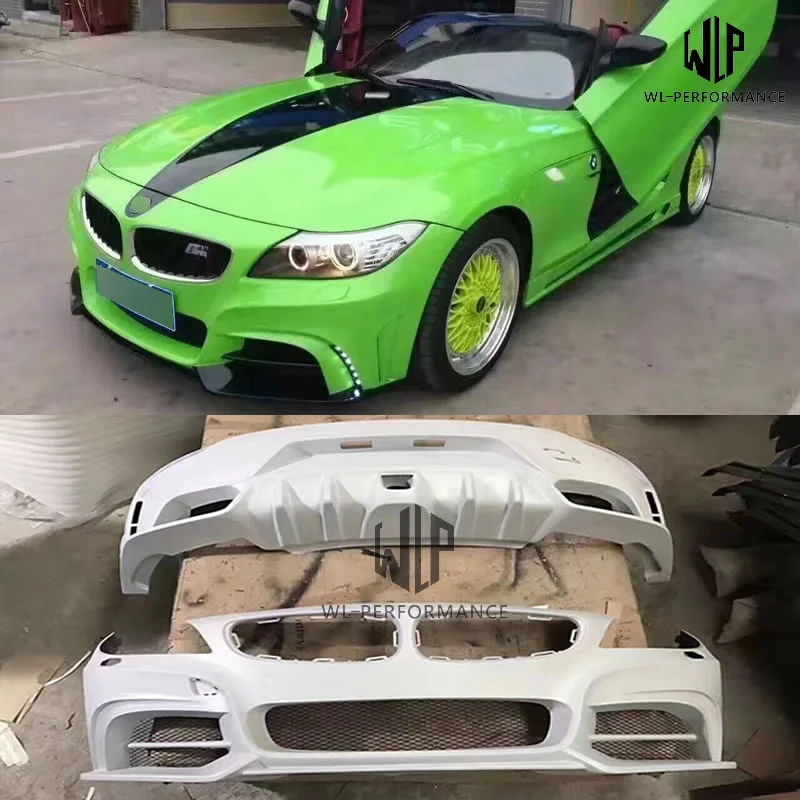 E89-Z4-Frp-Unpainted-Car-Body-Kit-Front-Rear-Bumper-for-Bmw-E89-Z4 ...