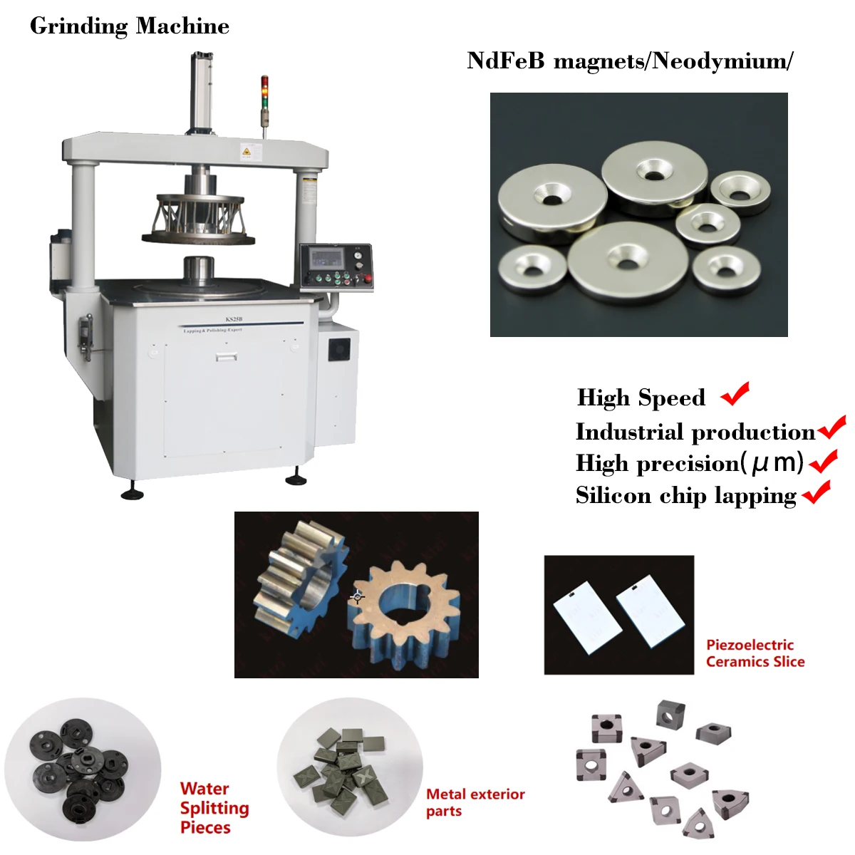 Surface Grinding Machine Parts