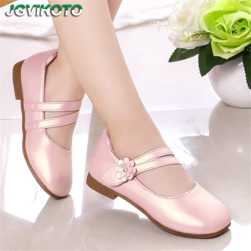 Girls Casual Flats Fashion Princess Flower Girl Mary Janes Flat Soft ...