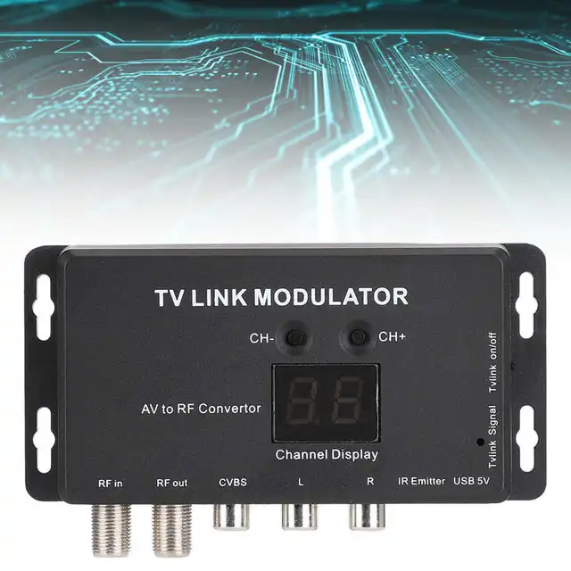 Rf Modulator Kanebduk Digital Rf Hdmi Modulator Av To Converter Vhf Uhf ...