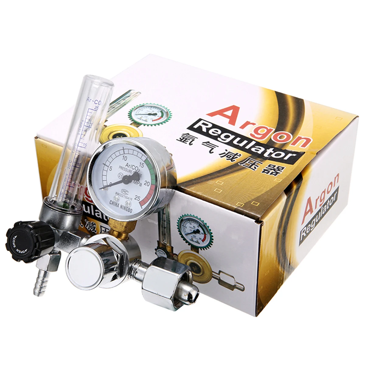 Аргон CO2 Mig Tig расходомер газовый регулятор РАСХОДОМЕР сварочный ...