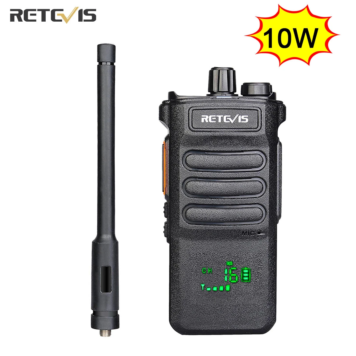 10w Retevis Walkie Talkie Long Range Rt86 Walkie-talkies 1/ 2 Pcs Two ...