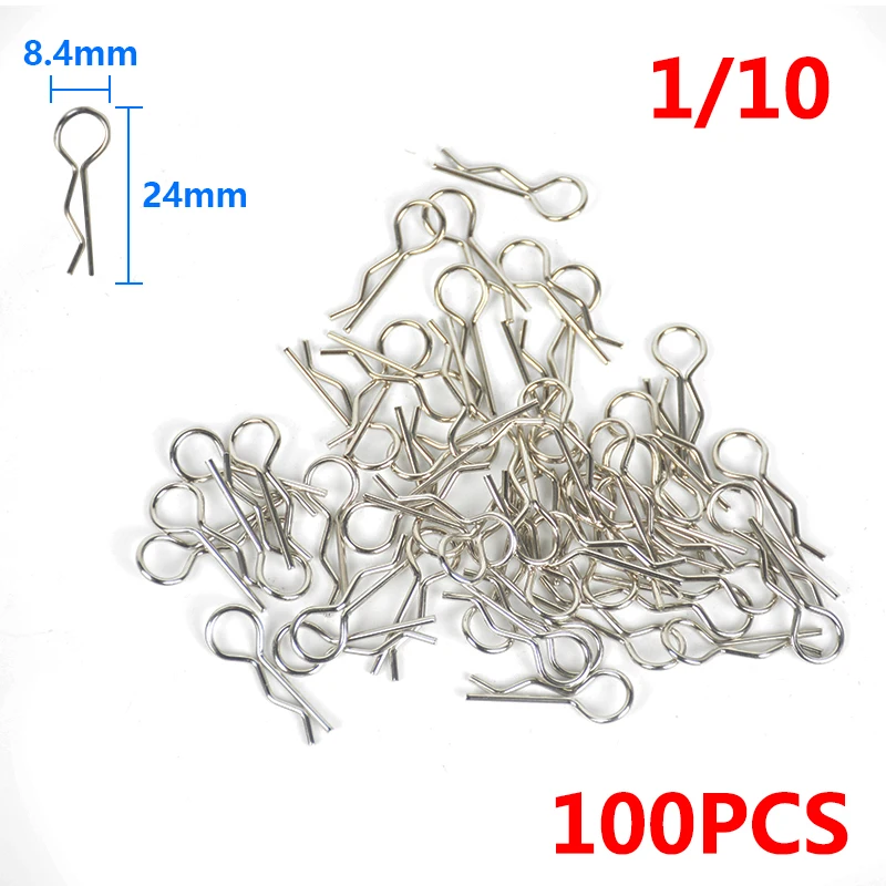 100PCS-50PCS-RC-Car-Parts-1-10-1-8-Cars-Shell-Body-Clips-Pins-Housing ...