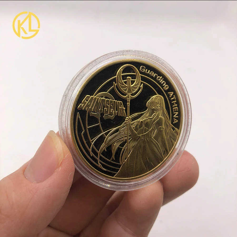 12-5-Designs-Saint-Seiya-Gold-Saints-Gold-Plated-Coin-Collectibles ...