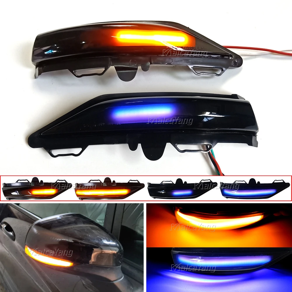100% Waterproof Led Dynamic Turn Signal Light Car Rear View Mirror Led ...