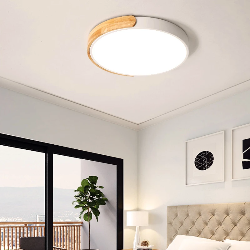 Ultra-thin Led Ceiling Lights For Room Cold Warm White Natural Light ...