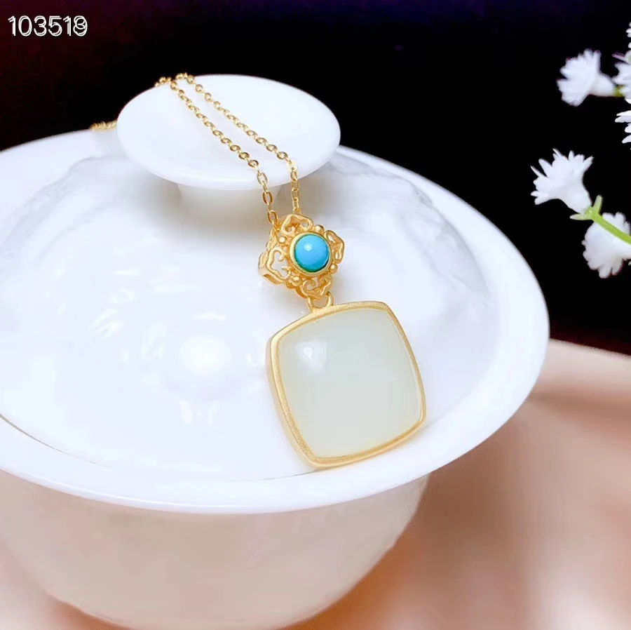 CoLife Colgante de Jade de estilo chino para uso diario, joyería de ...