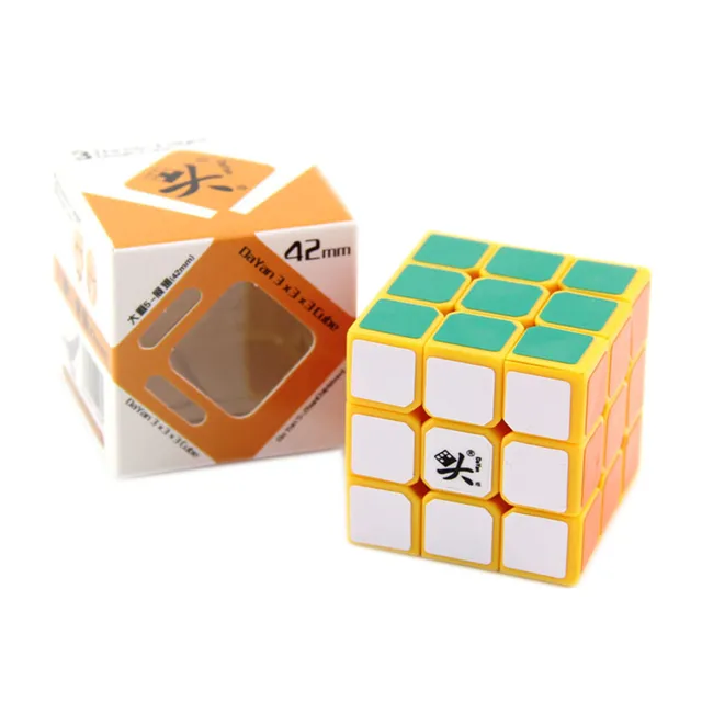 Smooth Turning Speedcube Dayan ZhanChi Stickerless 3x3 Speed Cube - 6 ...