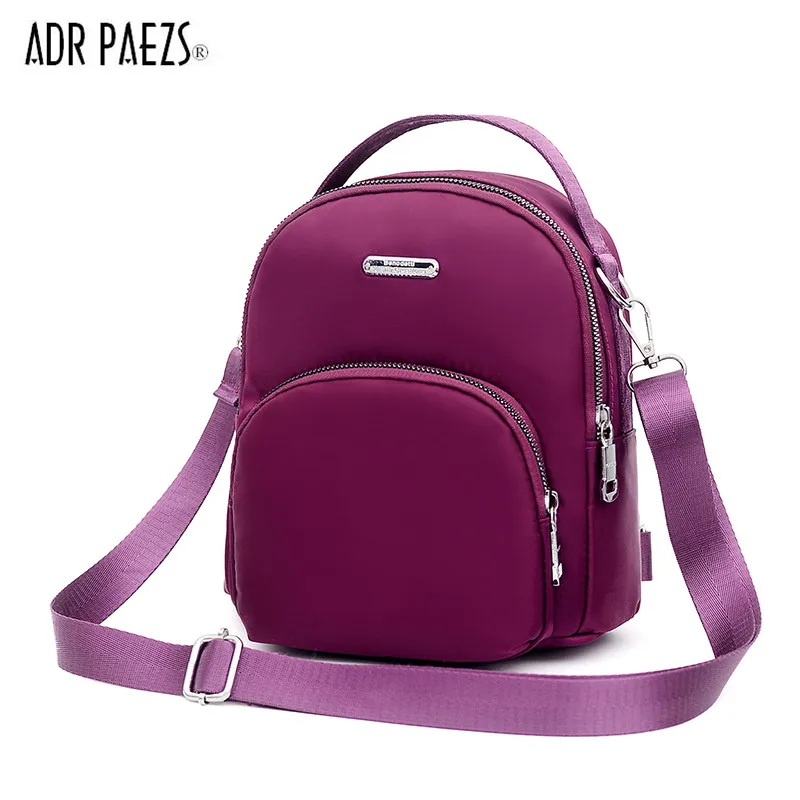 New-Designer-nylon-Fashion-Women-Backpack-Mini-Soft-Touch-Multi ...