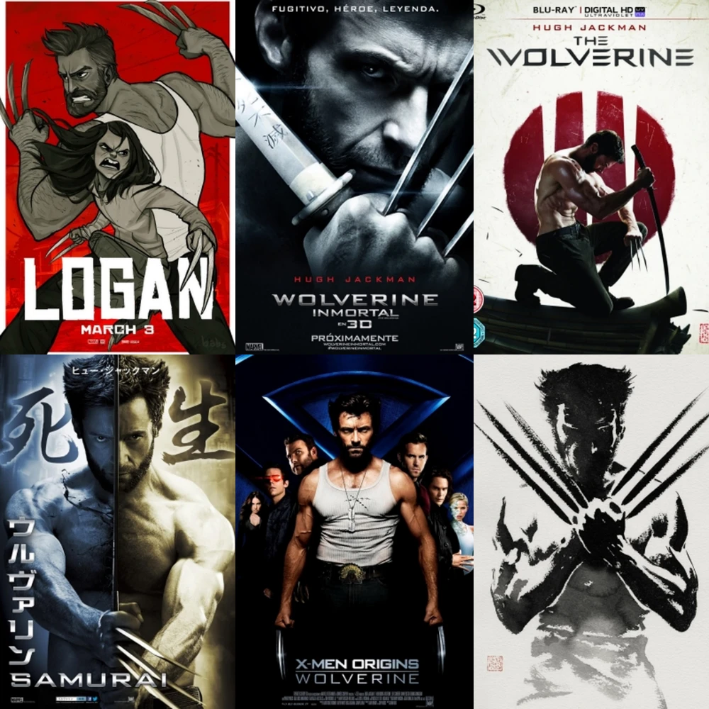 Wolverine Movie Posters