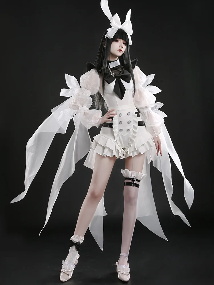 White Rabbit Anime Girl